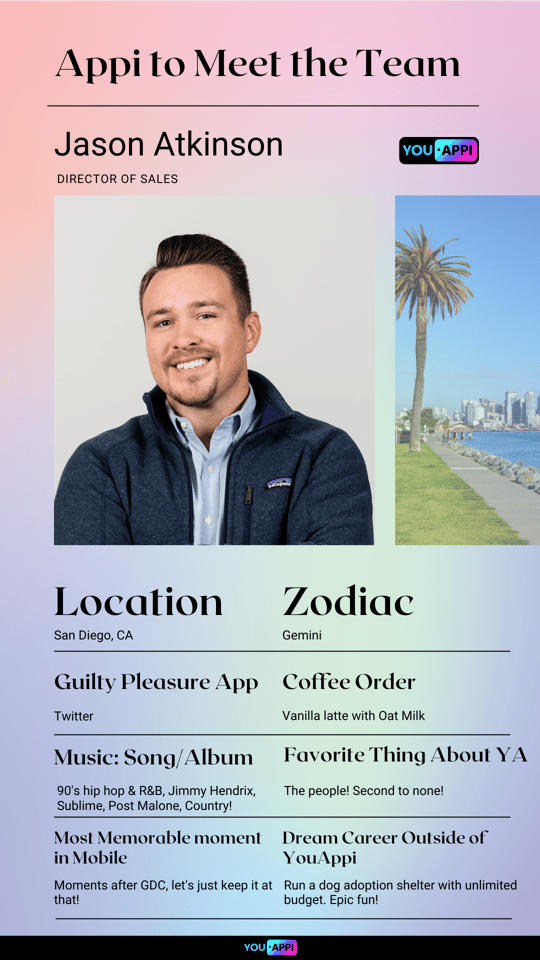 Appi がチームに会う: ジェイソン・アトキンソン